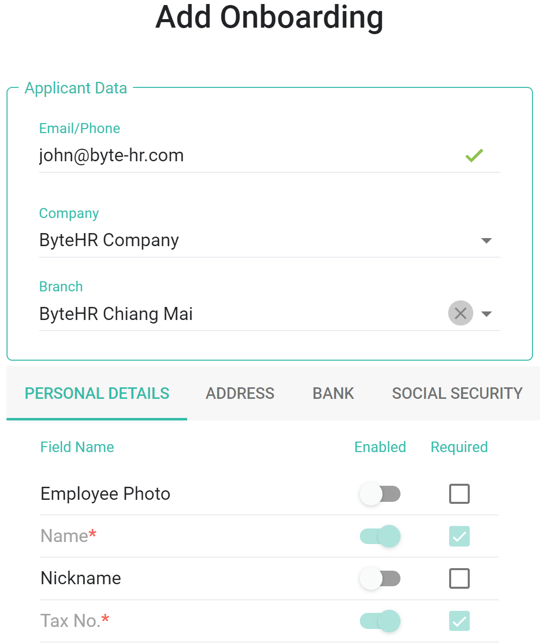 Online Cloud-Based HRMS and Employee Management System for SMEs | ByteHR
